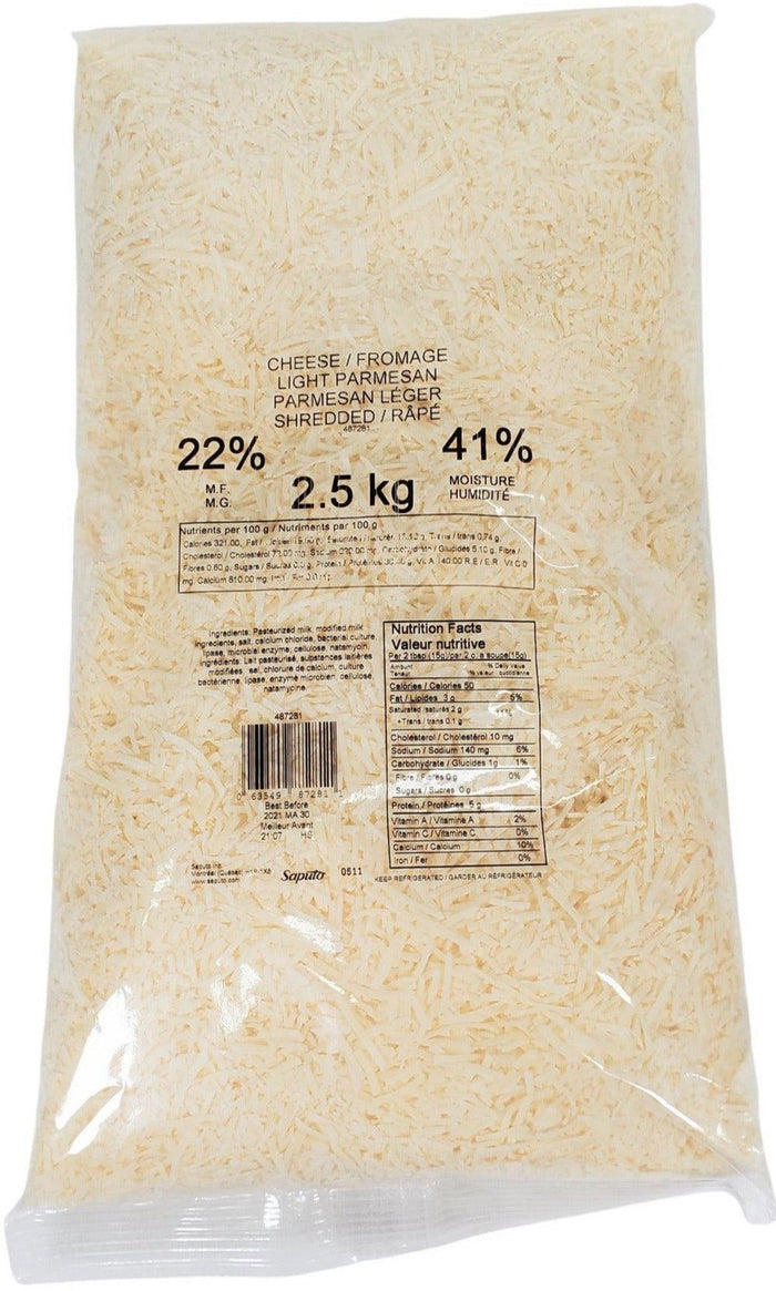 Light Parmesan Shredded Cheese – Econo Wholesale