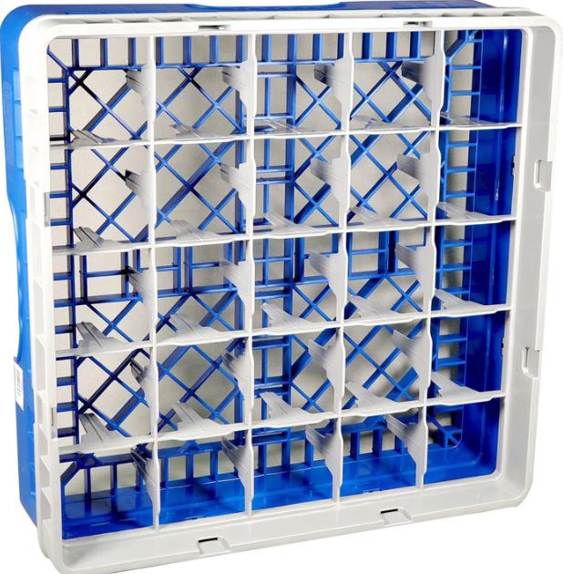 25 Compartment Glass Rack – Econo Wholesale