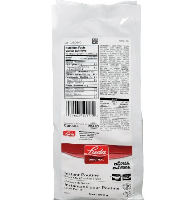 Instant Poutine Sauce Mix – Econo Wholesale