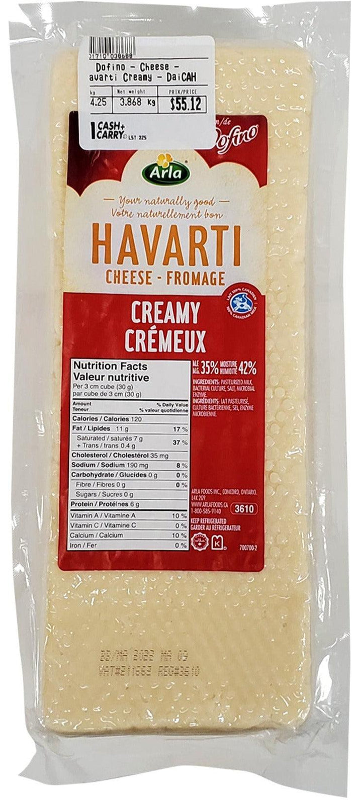 Havarti Creamy Cheese – Econo Wholesale