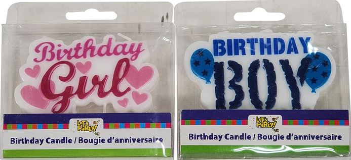 Cake Candle Happy Birthday – Econo Wholesale