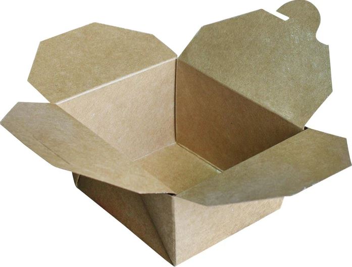 Kraft Paper Fold Box – Econo Wholesale